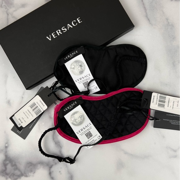 Versace | Accessories | Authentic Versace Sequinembellished Logo Fluffy ...
